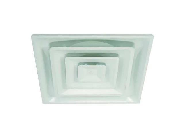 Click here for ZORO SELECT 4MJV2 6 in Square 3 Cone Diffuser  Whi... prices