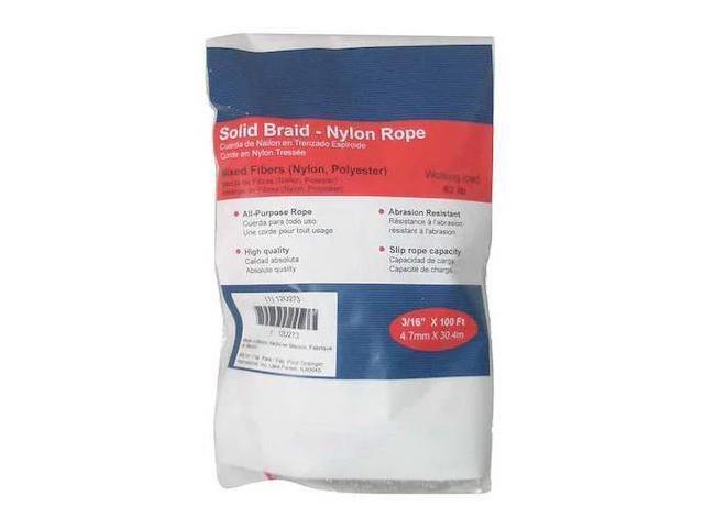 Click here for ZORO SELECT 12U273 Rope Nylon Braided 3/16 In. dia... prices