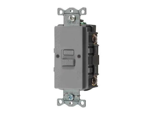 Click here for HUBBELL WIRING DEVICE-KELLEMS GFBFST20GY GFCI Rece... prices