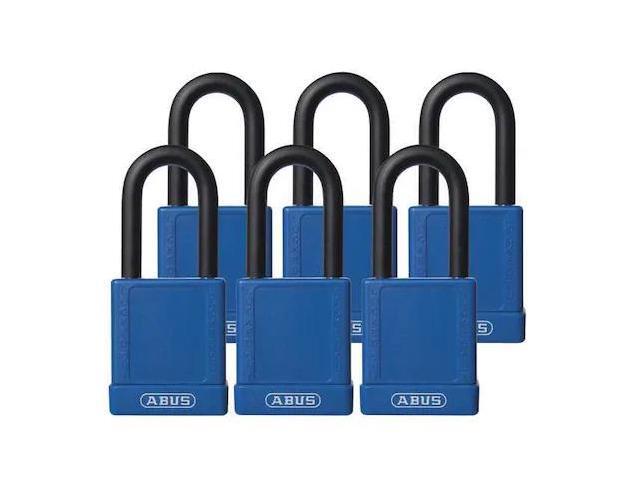 Click here for ABUS 74/40 KAX6 BLUE Lockout Padlock  Keyed Alike... prices