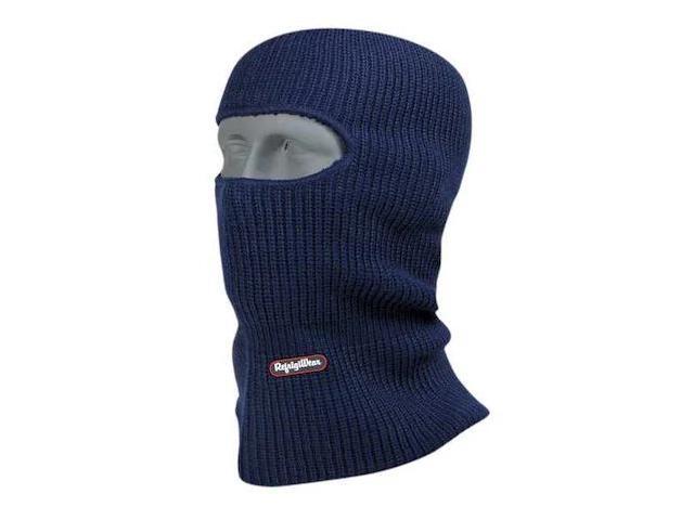 RefrigiWear Mens Open Hole Face Mask - Breathable  Flexible  and Warm Winter Face Cover - Navy