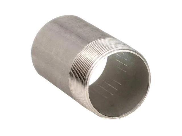 Click here for ZORO SELECT T4WNH10 1-1/2 MNPT x 6 TOE Stainless S... prices