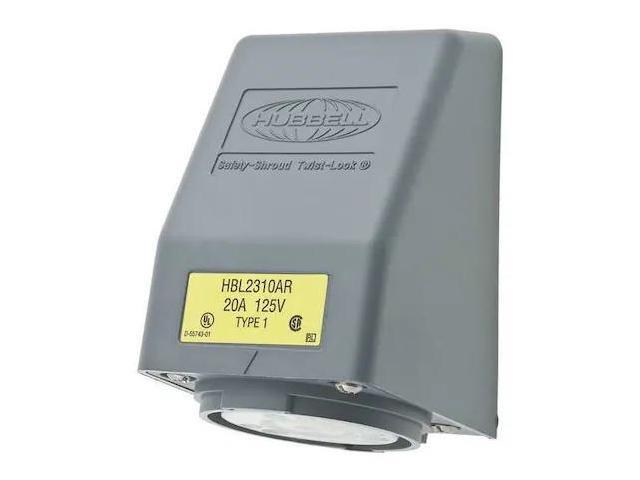 Click here for HUBBELL WIRING DEVICE-KELLEMS HBL2310AR Flanged Lo... prices