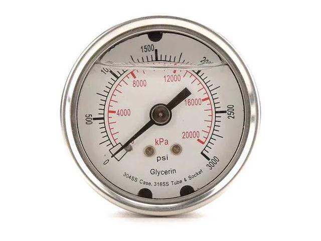 Click here for ZORO SELECT 4CFP9 Commercial Pressure Gauge  0 to... prices