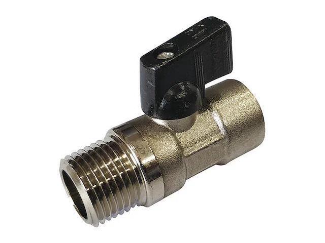 Click here for ZORO SELECT G-MVSP-25M 1/4 FNPT x MNPT Brass Mini... prices