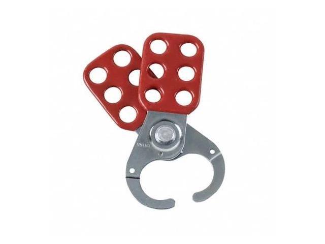 Click here for BRADY 65375 Steel Lockout Hasp  Vinyl-Coated Handl... prices