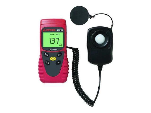 Click here for AMPROBE LM-100 Light Meter 0 to 20 000Fc prices