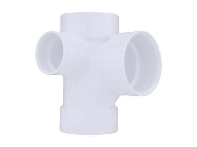 Click here for ZORO SELECT 1WJR4 PVC DWV Sanitary Tee with Right... prices
