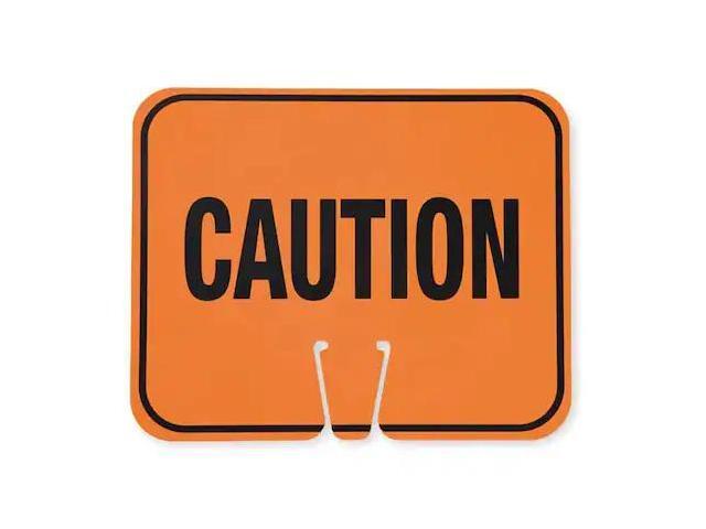 Click here for ZORO SELECT 03-550-C Traffic Cone Sign  10 1/2 in... prices