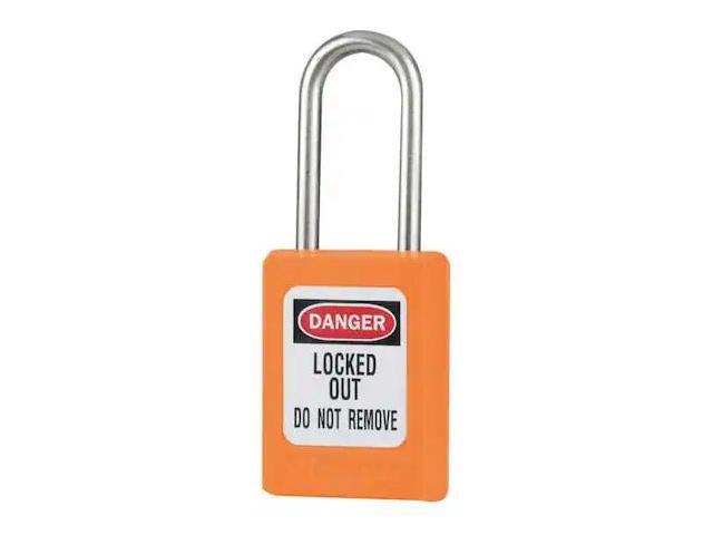 Click here for Master Lock Lockout Padlock KA Orange 1-13/16H PK3... prices
