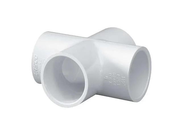 Click here for ZORO SELECT 420007 PVC Cross  Socket x Socket x So... prices
