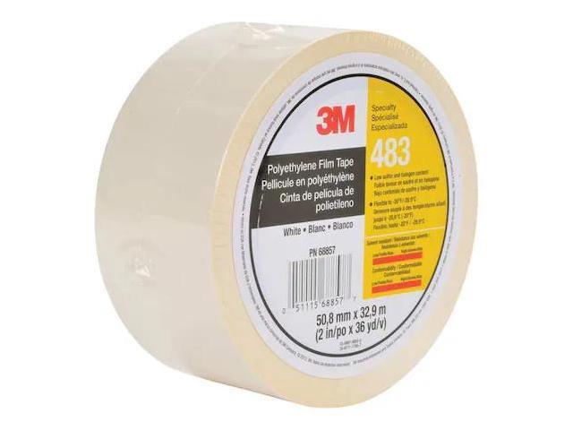 Click here for 3M 483 Film Tape Polyethylene White 2In x 36 Yd prices