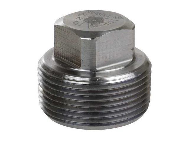 Click here for ZORO SELECT 1RTL1 1/2 MNPT 316 SS Square Head Plug prices