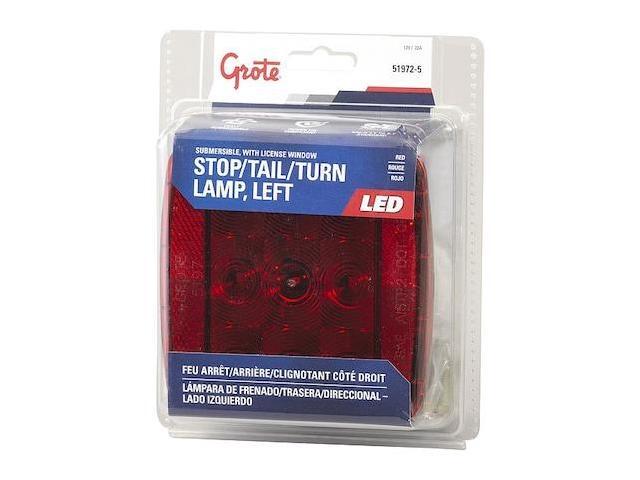 Click here for GROTE 51972-5 Stop/Tail/Turn Light LED Red prices