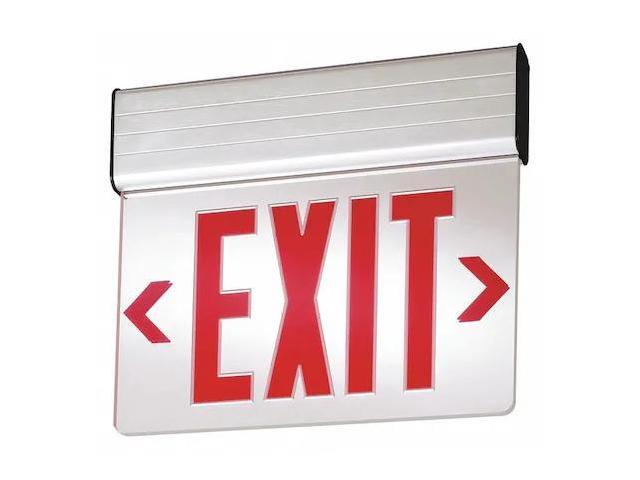Click here for LITHONIA LIGHTING EDG 1 R EL SD Exit Sign  13 in W... prices