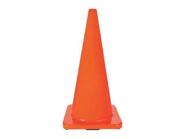 Click here for ZORO SELECT 6TVF1 Traffic Cone Orange 28 In. H prices
