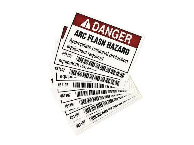 Click here for BRADY 81107 Arc Flash Protection Label 2 In. H PK1... prices