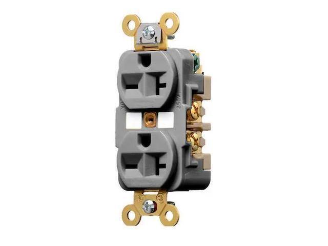 Click here for HUBBELL WIRING DEVICE-KELLEMS HBL5462GY Straight B... prices