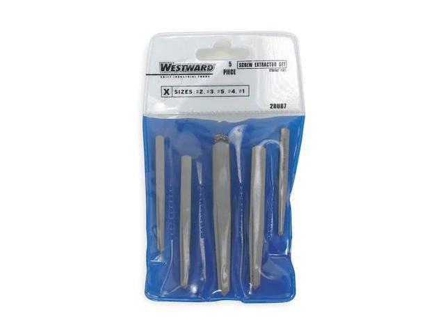 Click here for WESTWARD 2RUR7 Screw Extractor Set 1/8 to 3/8 5 pc... prices