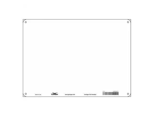 Click here for CONDOR 486U27 Safety Sign 14 W 10 H 0.055 Thicknes... prices