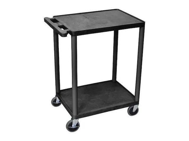 Click here for ZORO SELECT HE32-B Utility Cart with Lipped Plasti... prices