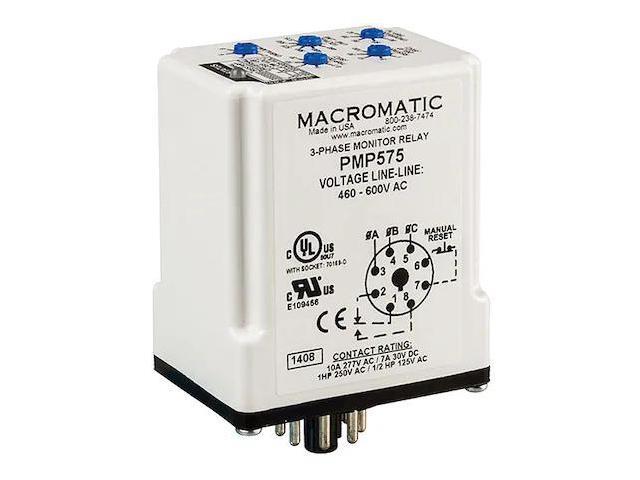 Click here for MACROMATIC PMP575 3 Phase Monitor Relay SPDT 600VA... prices