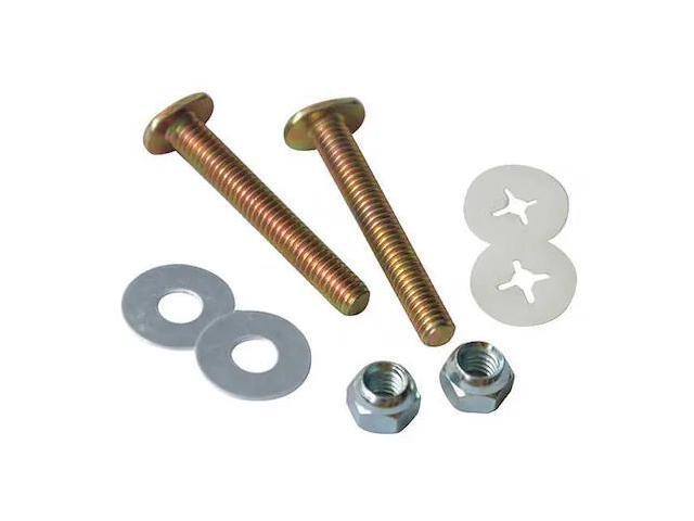 Click here for ZORO SELECT 22UR79 Bolt Set Toilet 5/16 x 2-1/4In prices