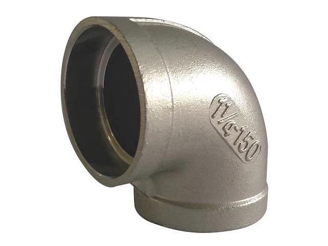 Click here for ZORO SELECT 609E111SW010 1 Socket Weld 316 SS 90 D... prices