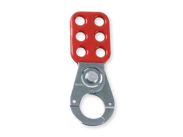 Click here for BRADY 65376 Lockout Hasp  Red  Steel  6 Max. No. o... prices