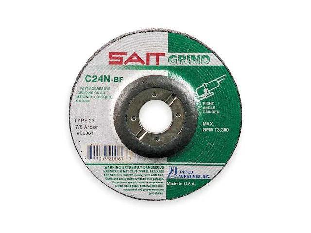 Click here for UNITED ABRASIVES/SAIT 20061 Depressed Center Grind... prices