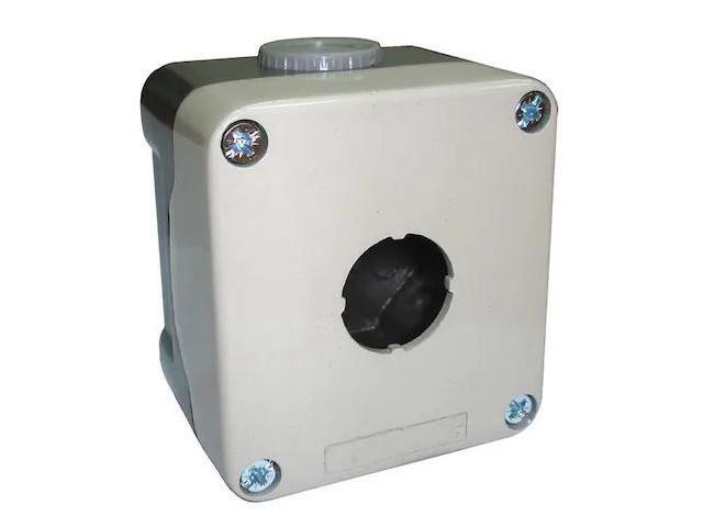 Click here for DAYTON 32W278 Pushbutton Enclosure 22mm 2.91 in. H prices