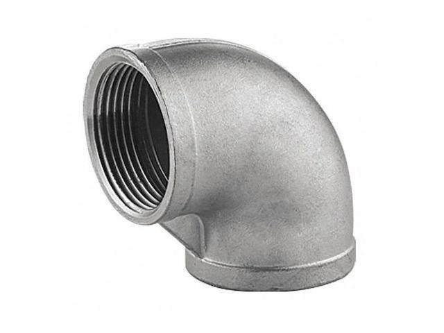 Click here for ZORO SELECT 409E111N010 304 Stainless Steel 90 Elb... prices
