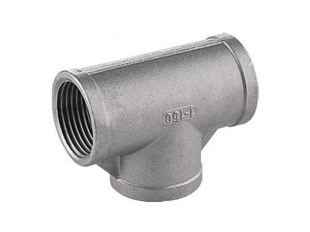 Click here for ZORO SELECT 40TE111N212 2-1/2 FNPT 304 SS Tee prices