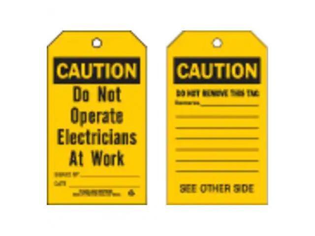 Click here for BRADY 86602 Caution Tag  7 in Height  4 in Width... prices