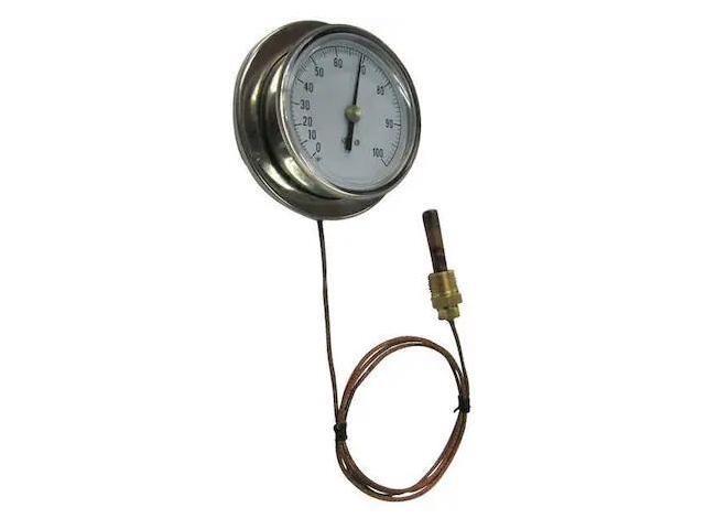 Click here for ZORO SELECT 13G236 Analog Panel Mt Thermometer 100... prices
