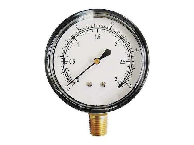 Click here for ZORO SELECT 18C773 Low Pressure Gauge  0 to 3 psi... prices