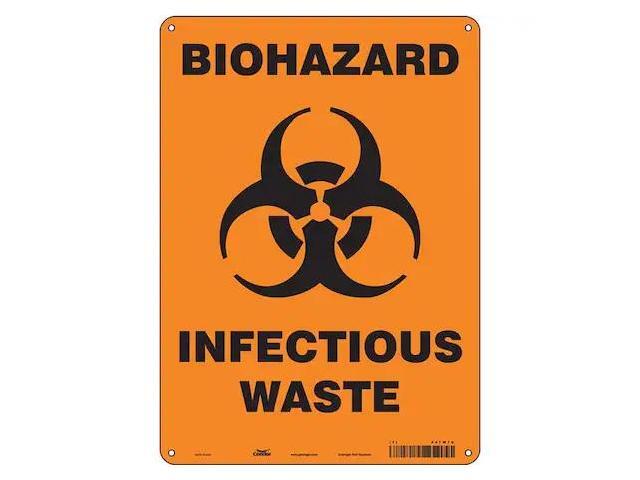 Click here for CONDOR 447W76 Biohazard Sign  14 in H  10 in W  Po... prices
