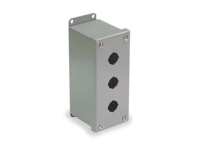 Click here for WIEGMANN PBGX3 Pushbutton Enclosure 22mm 3 Holes S... prices