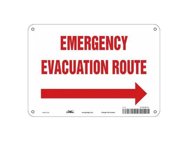 Click here for CONDOR 465R01 Safety Sign  7 in Height  10 in Widt... prices