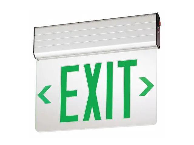 Click here for LITHONIA LIGHTING EDG 1 G EL SD Exit Sign  Silver... prices