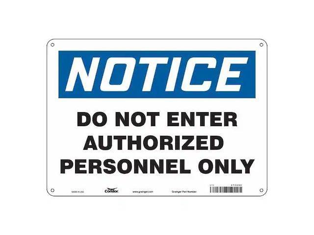Click here for CONDOR 472U89 Safety Sign  10 in Height  14 in Wid... prices