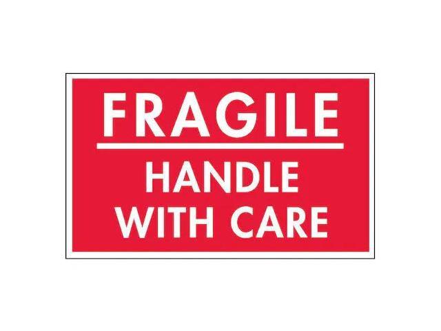 Click here for TAPECASE 16U867 Shipping Labels Red/White 3 In. H... prices