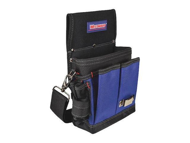 Click here for WESTWARD 5MZP0 Tool Pouch  Tool Pouch  Black/Blue... prices