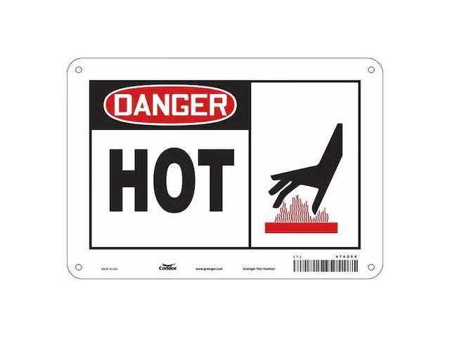 Click here for CONDOR 474Z06 Danger Sign 10 W x 7 H 0.032 Thick... prices