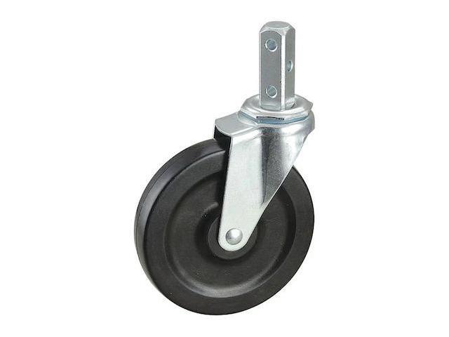 Click here for ZORO SELECT 32J999 Swivel Stem Caster Rubber 5 in.... prices
