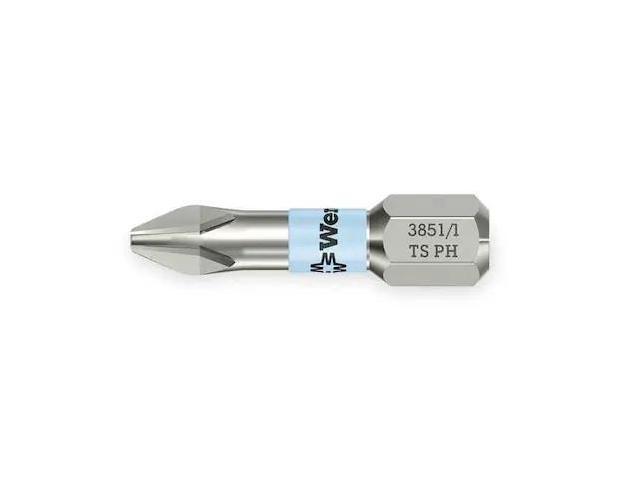 Click here for WERA 05071012001 Torsion Bit SAE 1/4 Hex #3 1 SS prices