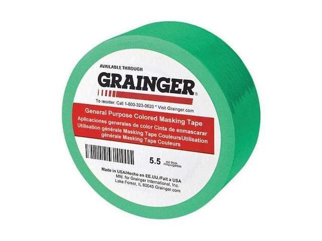 Click here for ZORO SELECT TC602-Light Green Masking Tape  1/4 in... prices