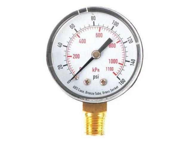 Click here for ZORO SELECT 4FLU2 Pressure Gauge  Commercial  0 to... prices