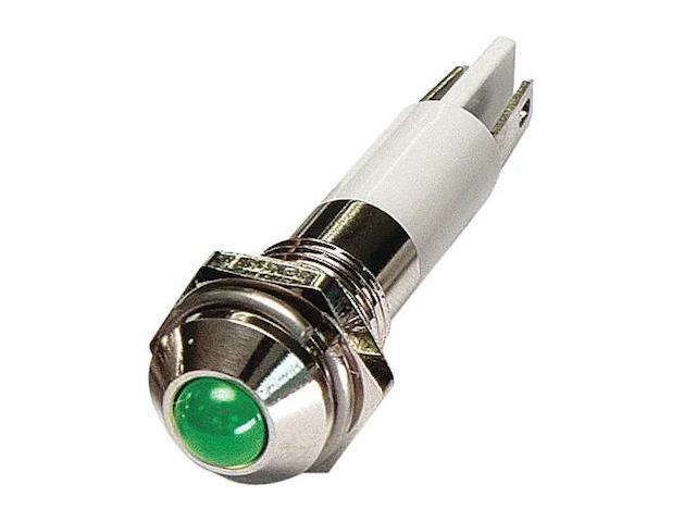 Click here for ZORO SELECT 24M050 Round Indicator Light Green 120... prices
