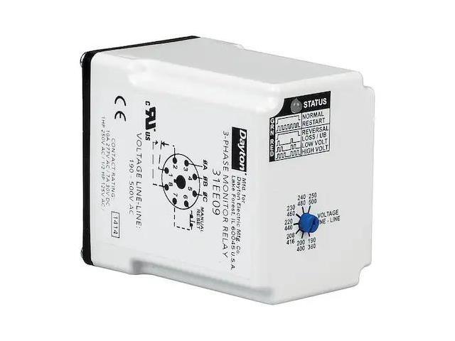 Click here for DAYTON PMPU-FA8B18 3 Phase Monitor Relay SPDT 500V... prices